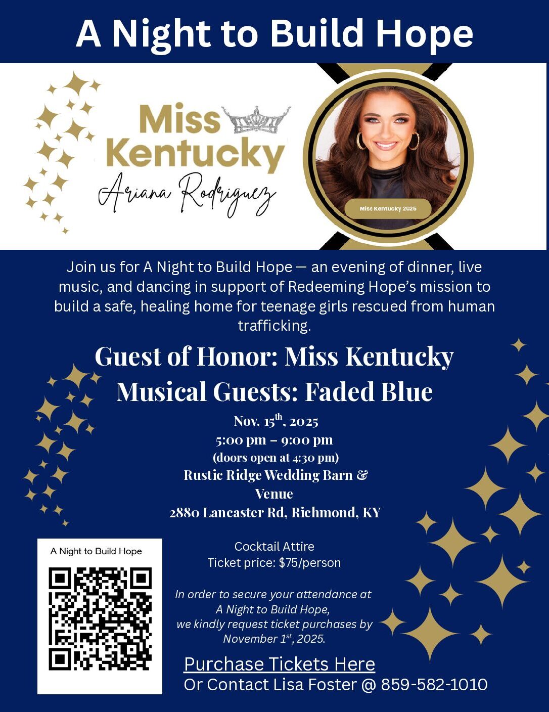 Our Calendar of Events & Fundraisers - Redeeming Hope Non-Profit